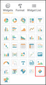 Creating Custom Visualization Using Python Widget